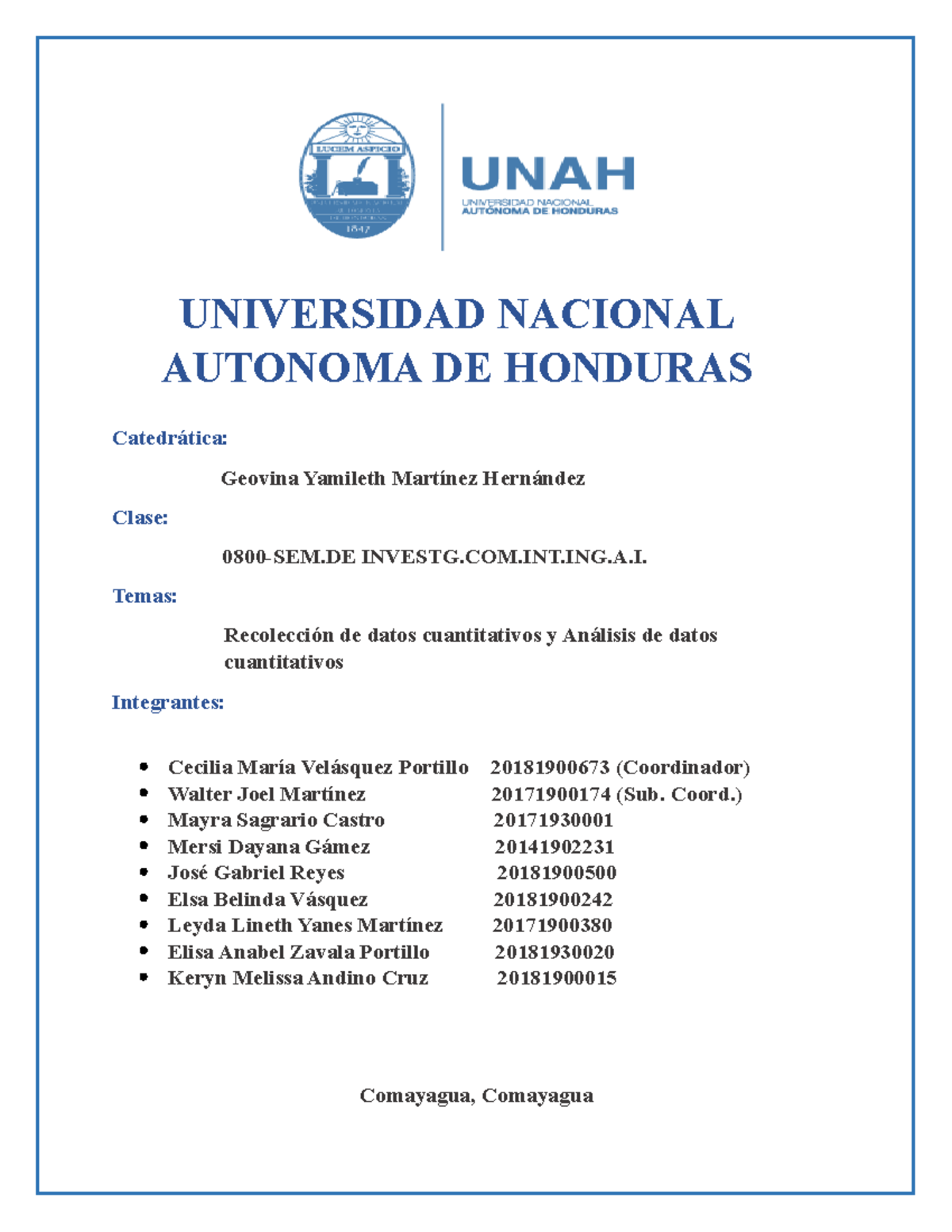 Resumen Temas de Contenido 2U - Catedrática: Geovina Yamileth Martínez ...