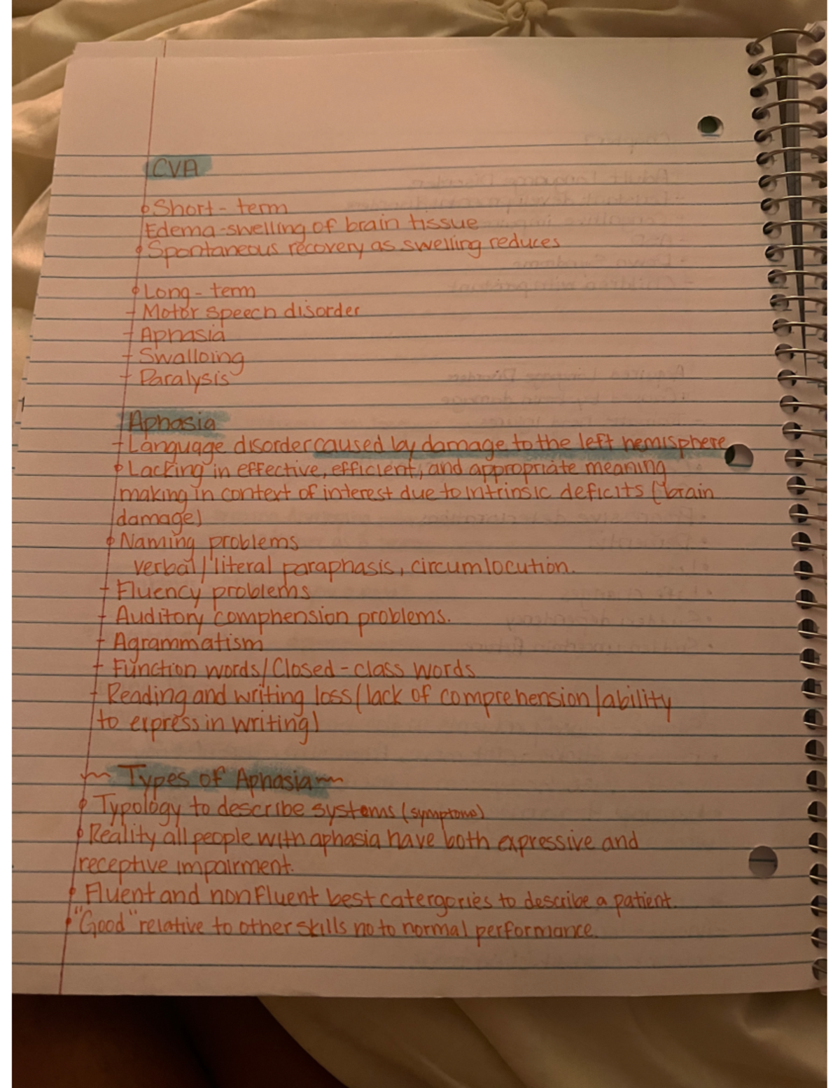 IMG 4482 - Chapter 7 Language Disorder Notes - SHS 211 - Studocu