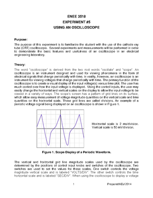 Lab 7 Band Pass Filter - Lab 7 Handout - ENEE 3518 EXPERIMENT BAND PASS ...