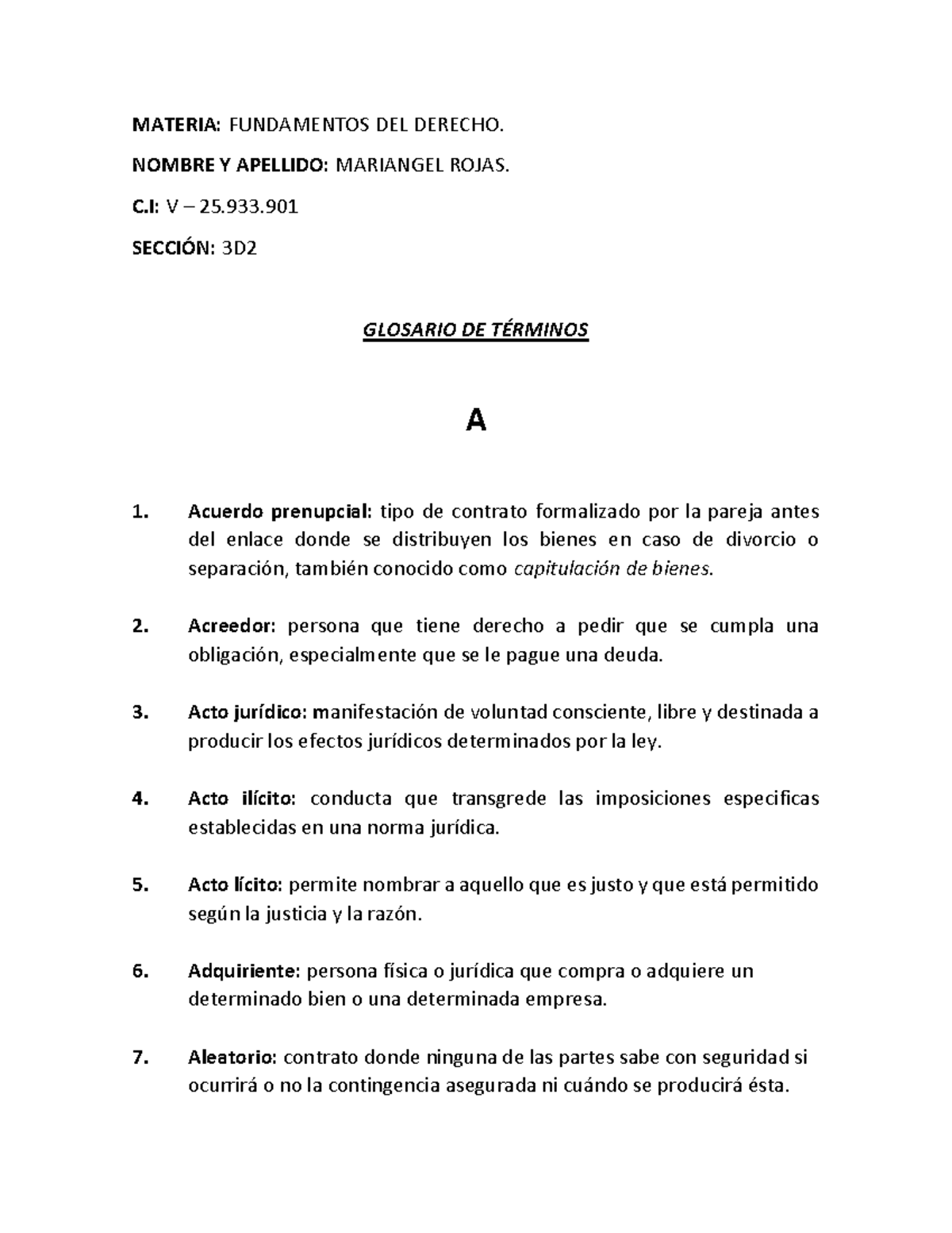 Glosario básico de términos jurídicos - Warning: TT: undefined function ...