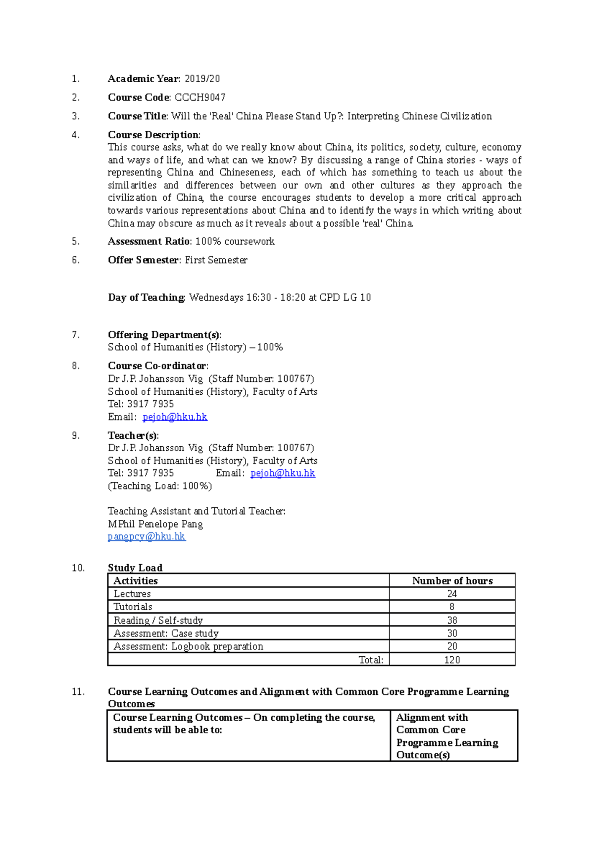2019-20 CCCH9047 Real China syllabus (1) (14) - Academic Year: 2019 ...