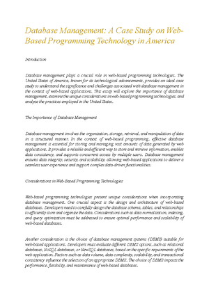 Designing Information Systems A Case Study on Web Based Programming 20 ...