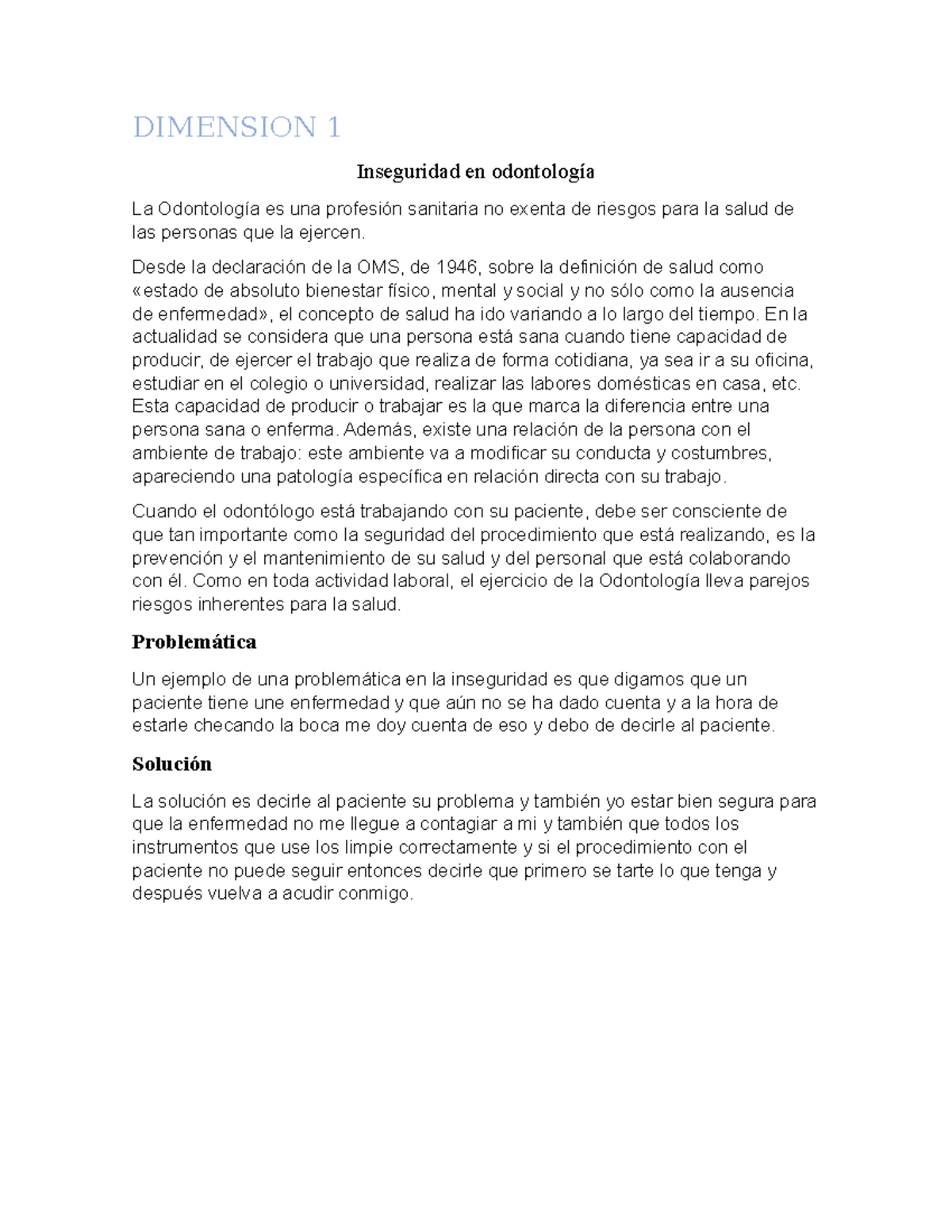 Orientacion - Requisto y evidencia etapa 3 y 4 - DIMENSION 1 ...