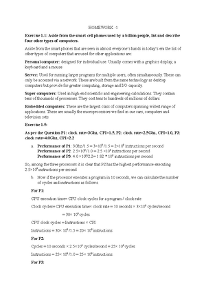 Computer Systems Discussion - CS 506 - Studocu