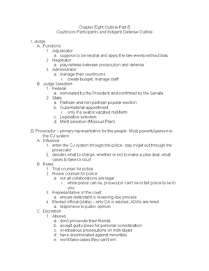 Chapter 1 notes - CRJU 1101 - Studocu