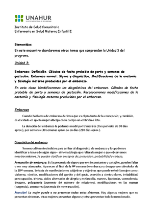 TEMA 6 - les ayufa - Enfermería En Salud Materno-Infantil I - Studocu