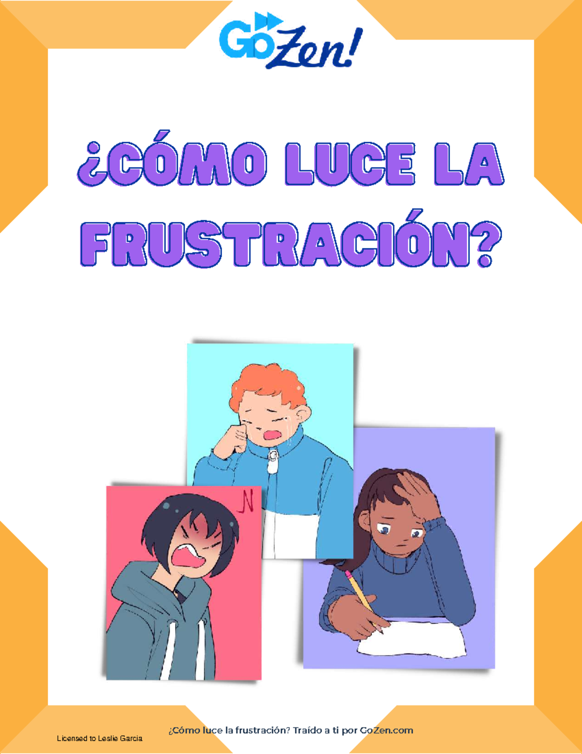 Cómo luce la frustración - ¿CÓMO LUCE LA¿CÓMO LUCE LA ¿Cómo luce la frustración? Traído a ti por ...