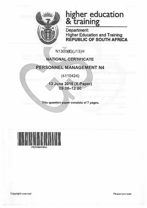 All the best - Past paper & a few study notes for the N4 students ...