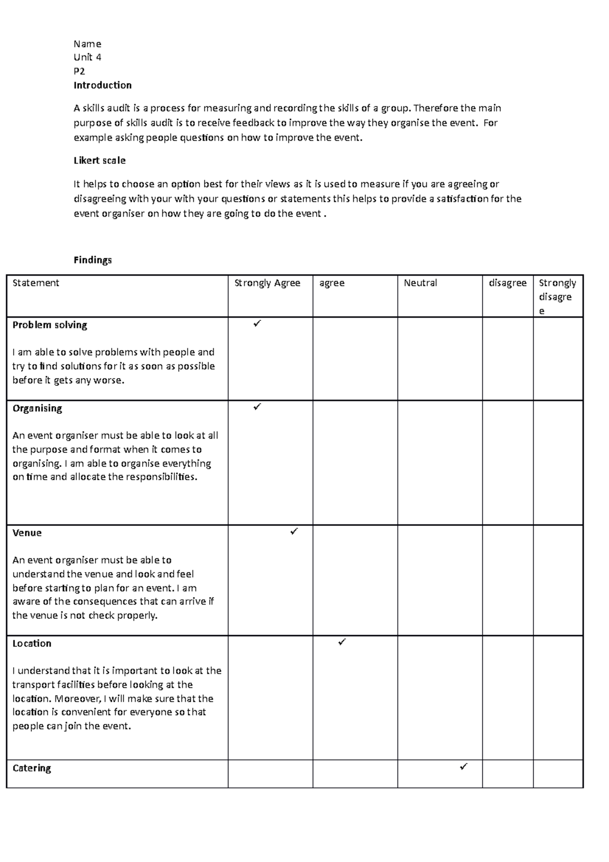 P2 - this includes a topic for business - Unit 4 P Introduction A ...