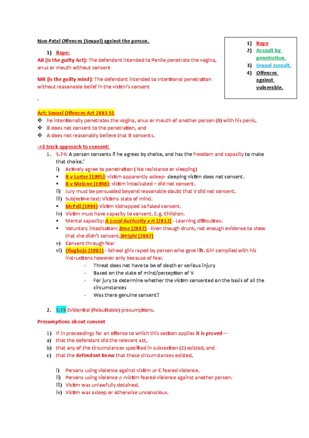 Sexual offences - Natural law refers to morals standards which are used ...