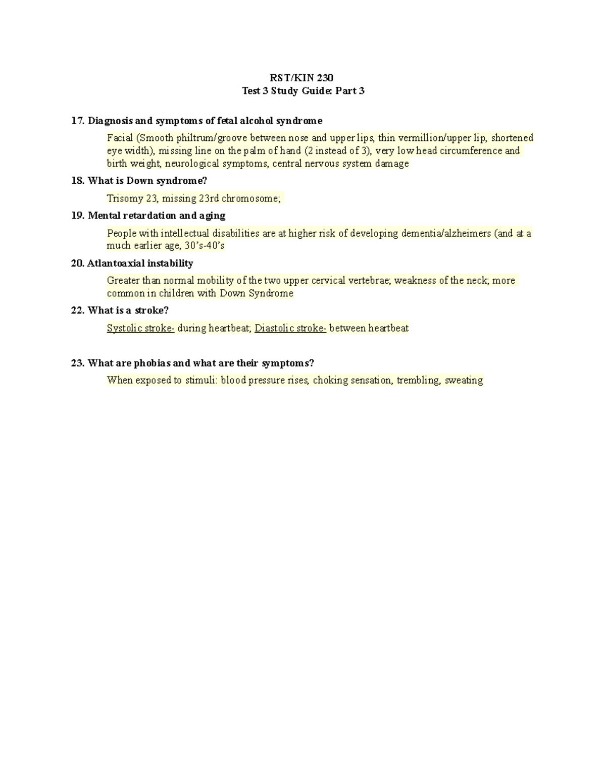 Untitled document - RST 230; part 3 - RST/KIN 230 Test 3 Study Guide ...