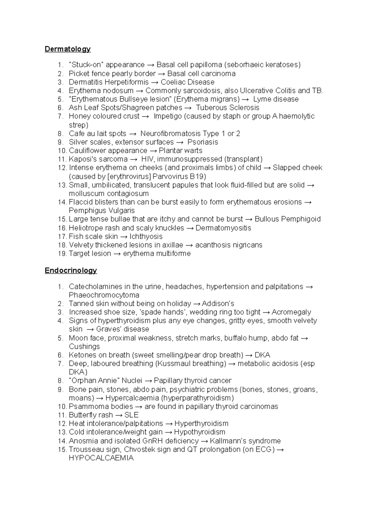 Buzzword-2nd-year - Important topics summarised relevant for Y2 ...