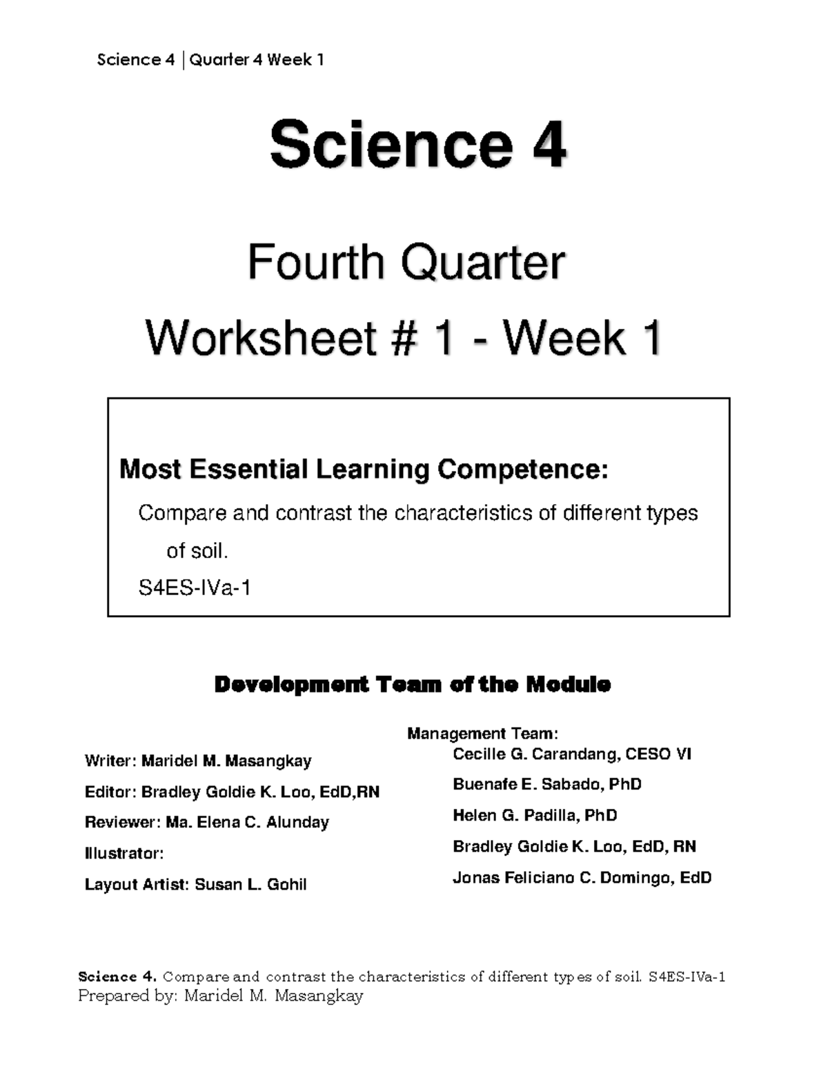 Science Grade 4 Week1 Work Sheet 1 7pages Science 4 Compare And science-grade-4-week1-work-sheet-1-7pages-science-4-compare-and