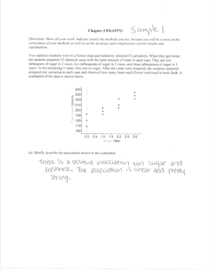 Ap23-frq-statistics - Ap23-frq-statistics - 2023 AP ® Statistics Free ...