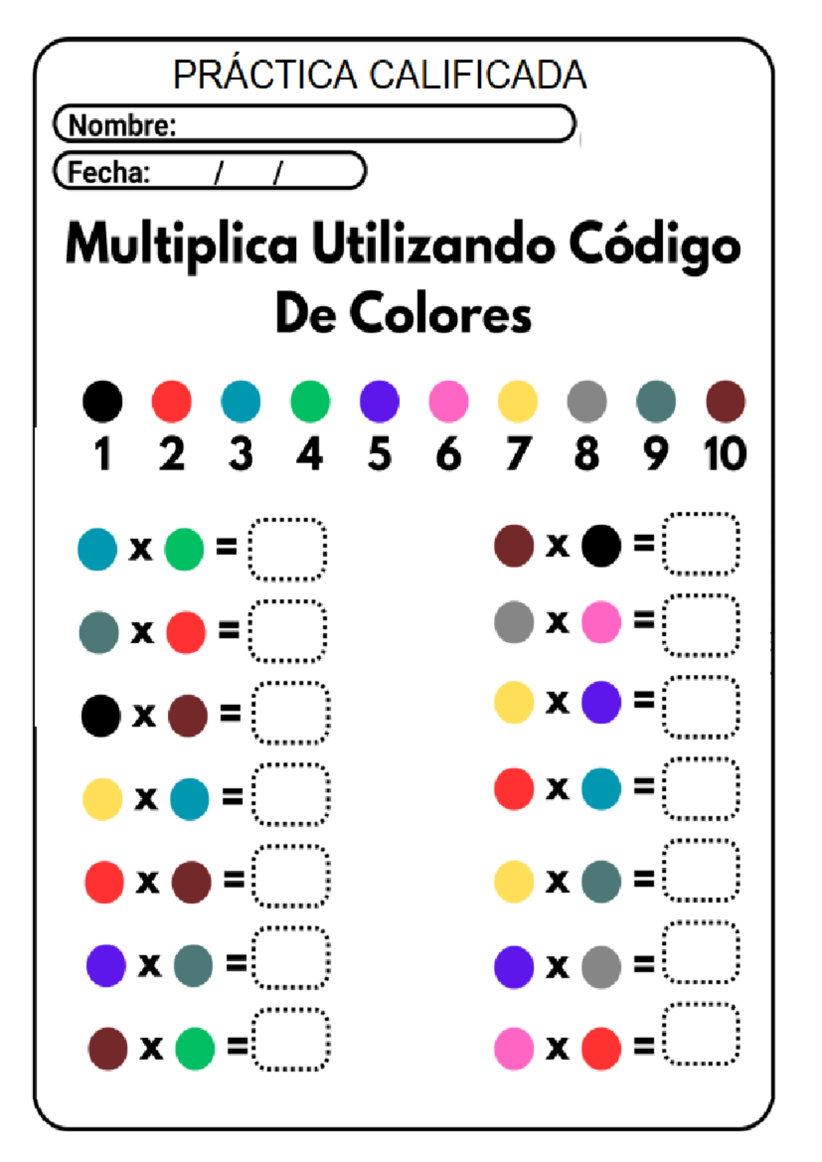 Practica DE MAT MULT - multiplicacion - Matemática Básica - PRÁCTICA ...