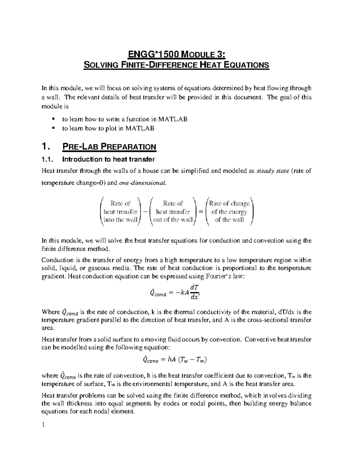 ENGG1500 Module 3 W23 - lab 3 - 1 ENGG*1500 MODULE 3: SOLVING FINITE ...