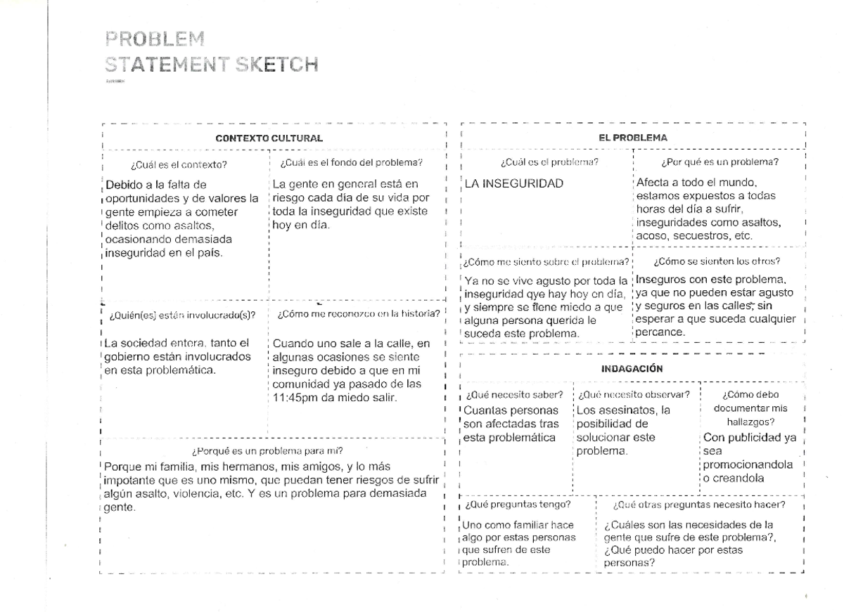 Problem Statement Sketch - Solución de problemas y toma de decisiones ...