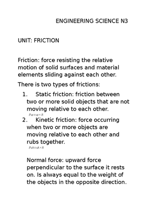 Building Science N3 Study guide - BUILDING SCEINCE N NATIONAL N ...