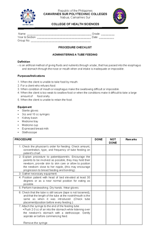 CBG-Checklist - Instructional material - Republic of the Philippines ...