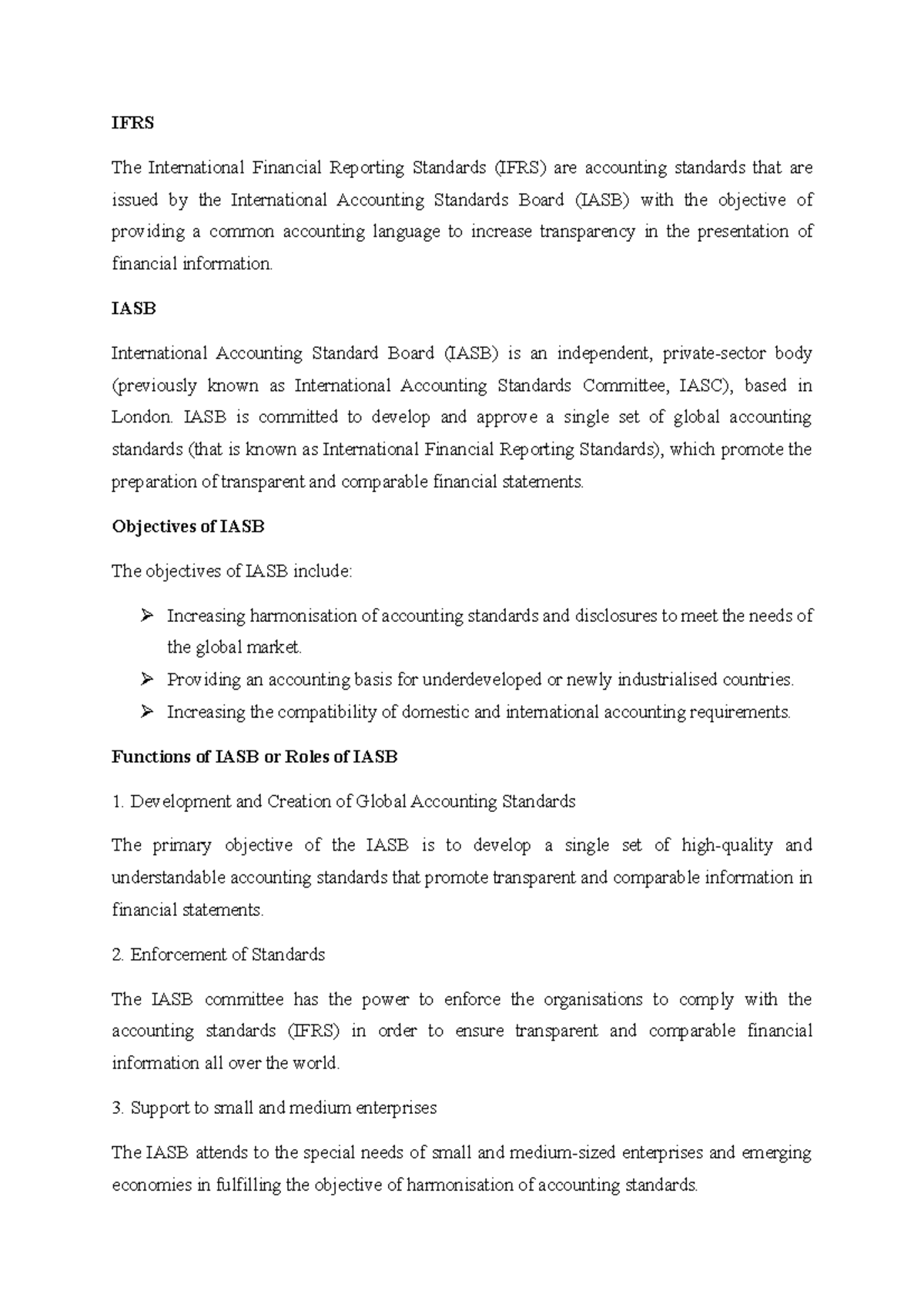 IFRS Convergence - IFRS The International Financial Reporting Standards ...