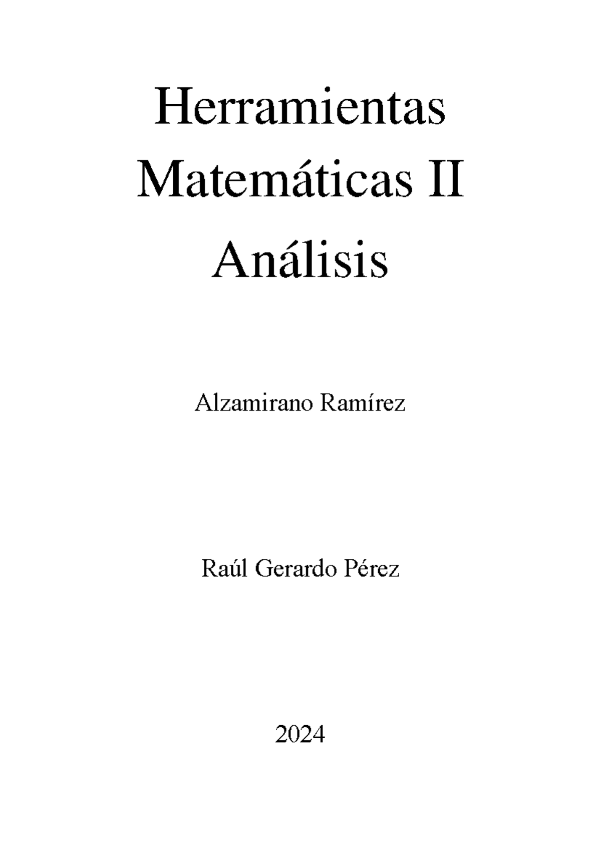 Herramientas matemáticas II - Analisis TP 3 - Herramientas Matemáticas ...