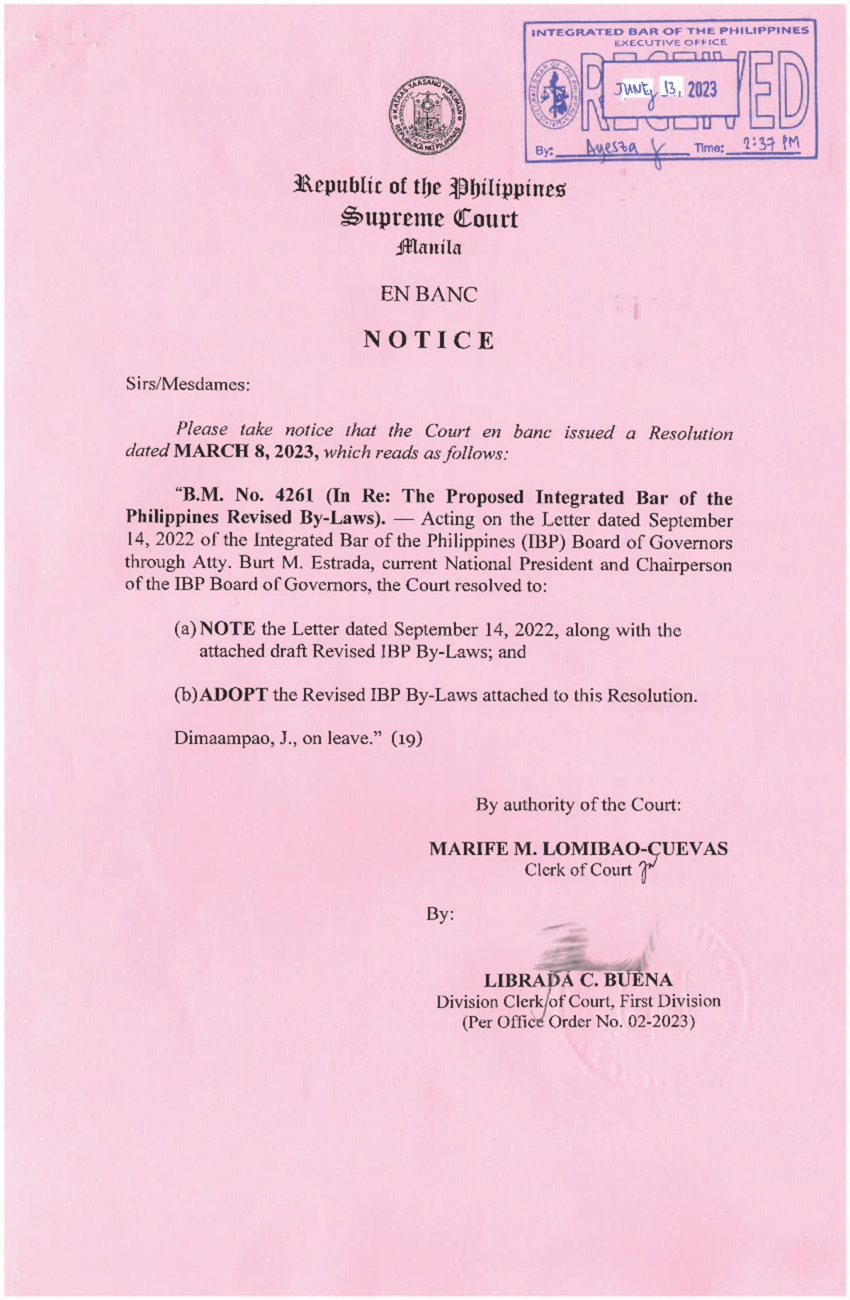 Revised By Laws - IBP by-laws - Juris Doctor - Studocu