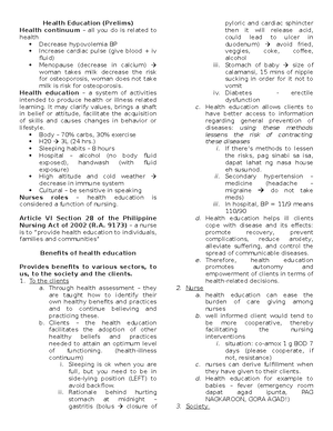 Health Assessment Skills Lecture - HEALTH ASSESSMENT SKILLS LECTURE ...