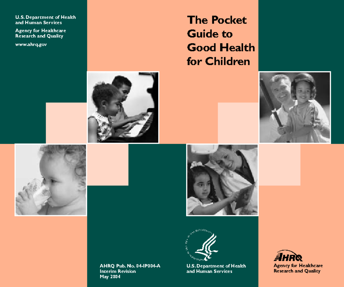 The pocket guide to good health for children by United States ...