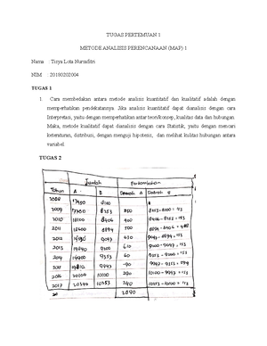 Koefisien korelasi dengan menggunakan koefisien korelasi Rho Spearman - Matakuliah : TPL206 ...