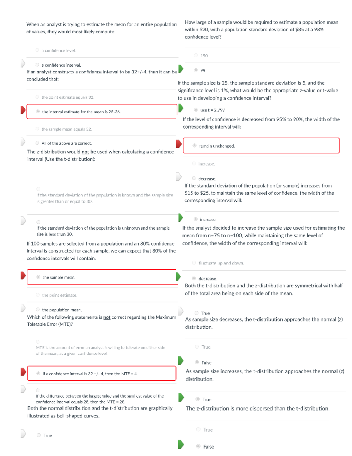 Lesson 8 quiz - review - ECON225 - Studocu