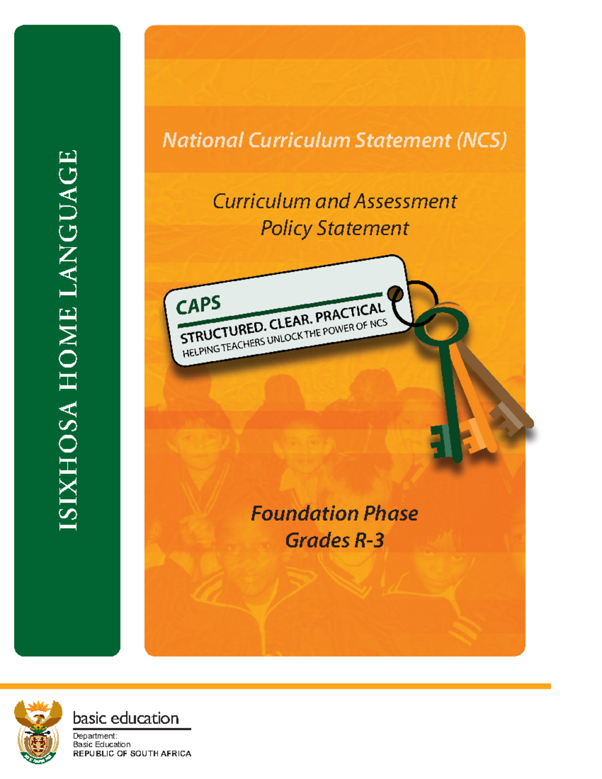 CAPS isi Xhosa HL Grades R-3 FS (1) - - Studocu