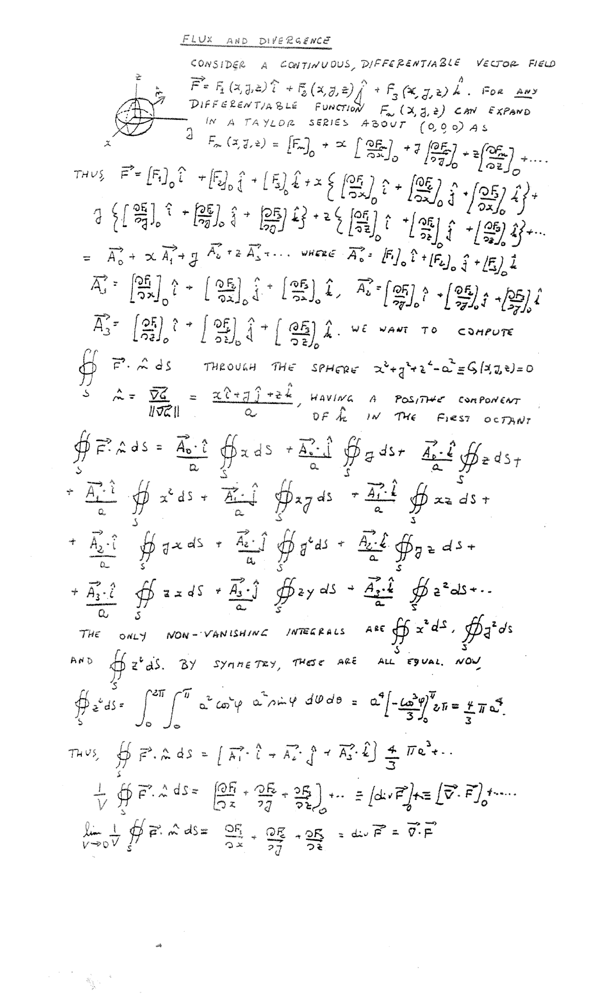 Math 314 Flux - Math 314 - Studocu