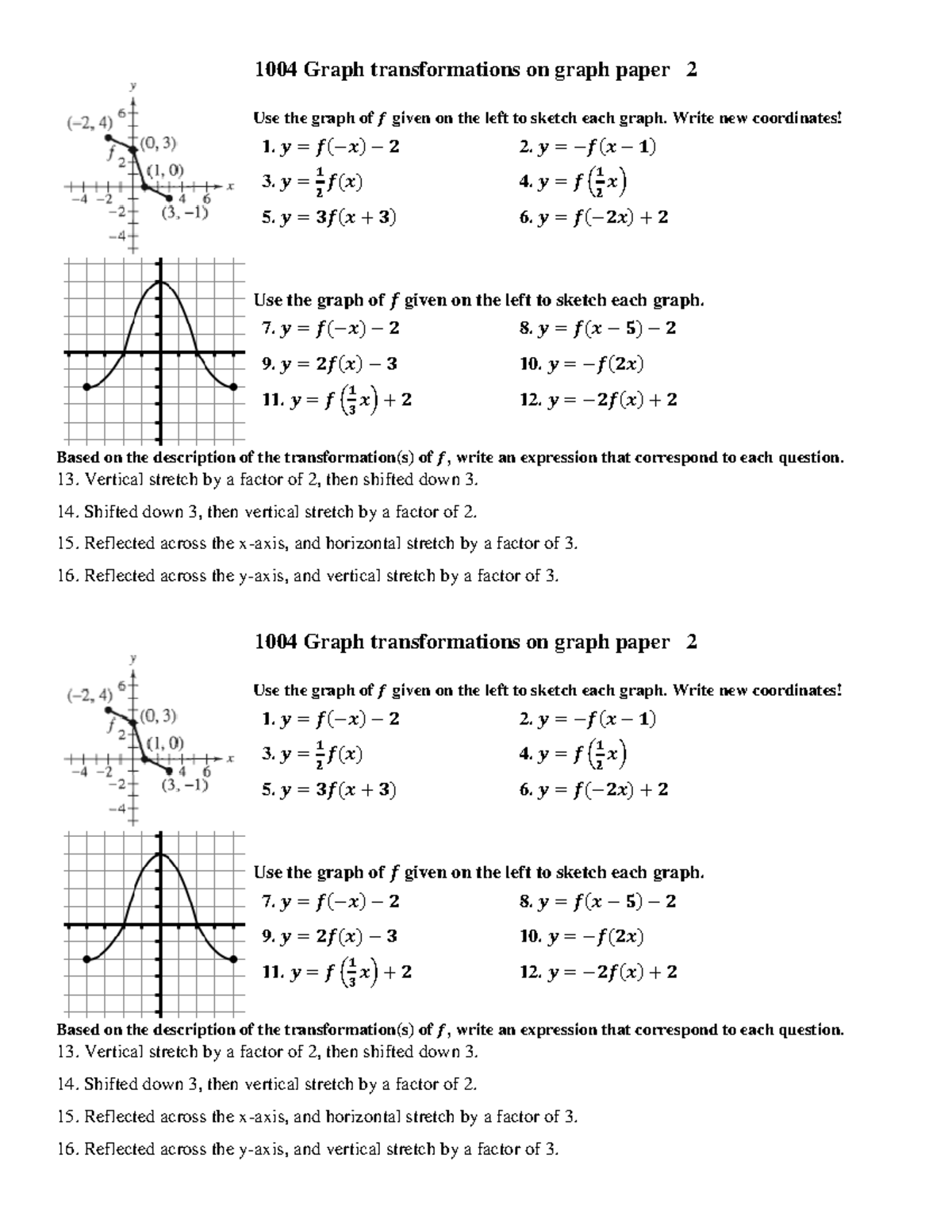 1004 - graph transformations 2 - 1004 Graph transformations on graph ...