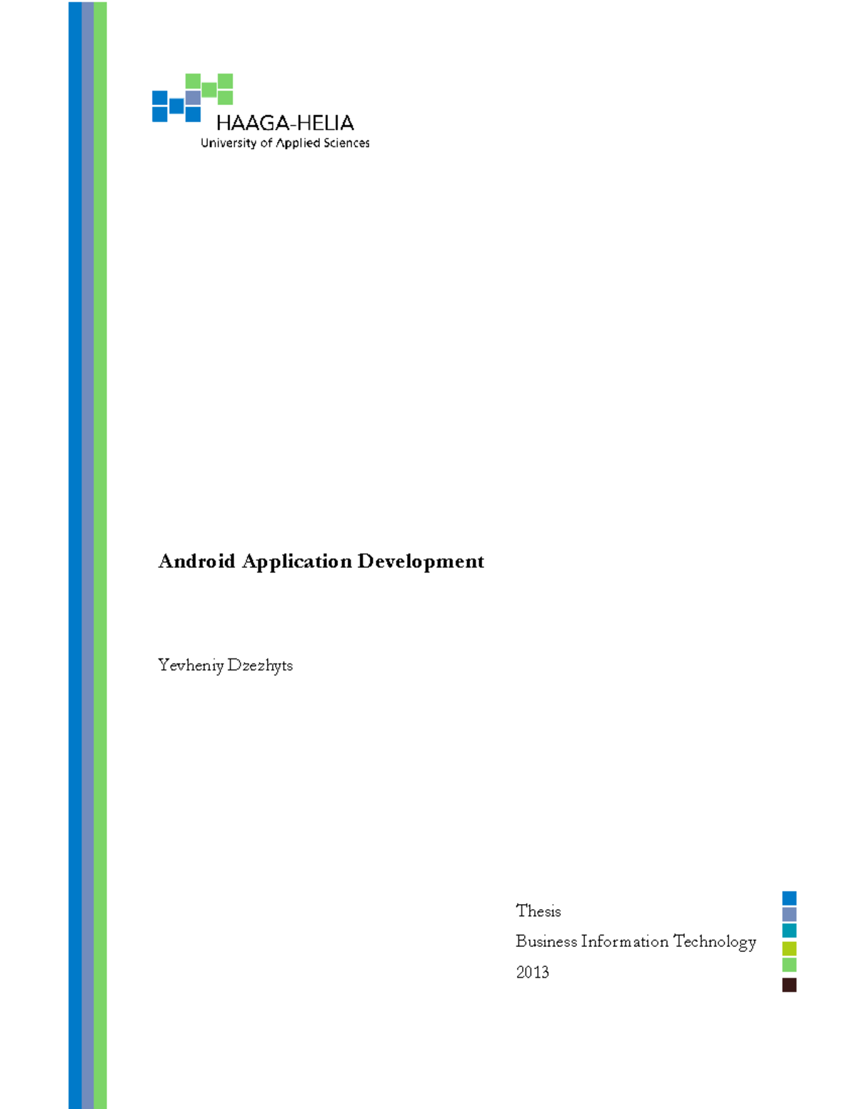 Android application development - Android Application Development ...