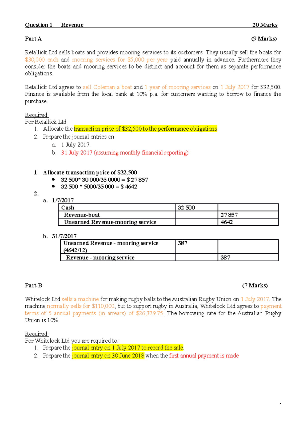 Sample final exam in ASR 2020 part 1 - 022420 - Studocu