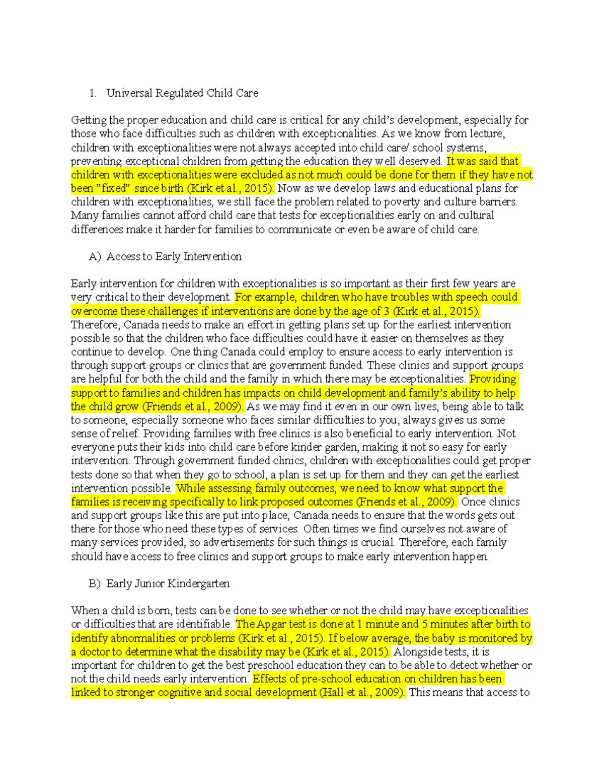 Forum Post - Universal Regulated Child Care - Universal Regulated Child ...