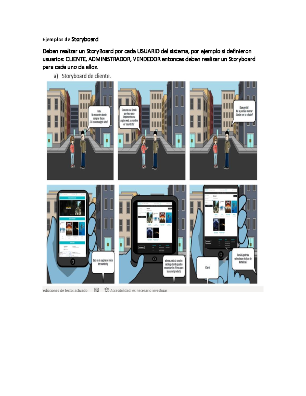 Ejemplos de Story Board y Customer Journey Map - Ejemplos de Storyboard ...