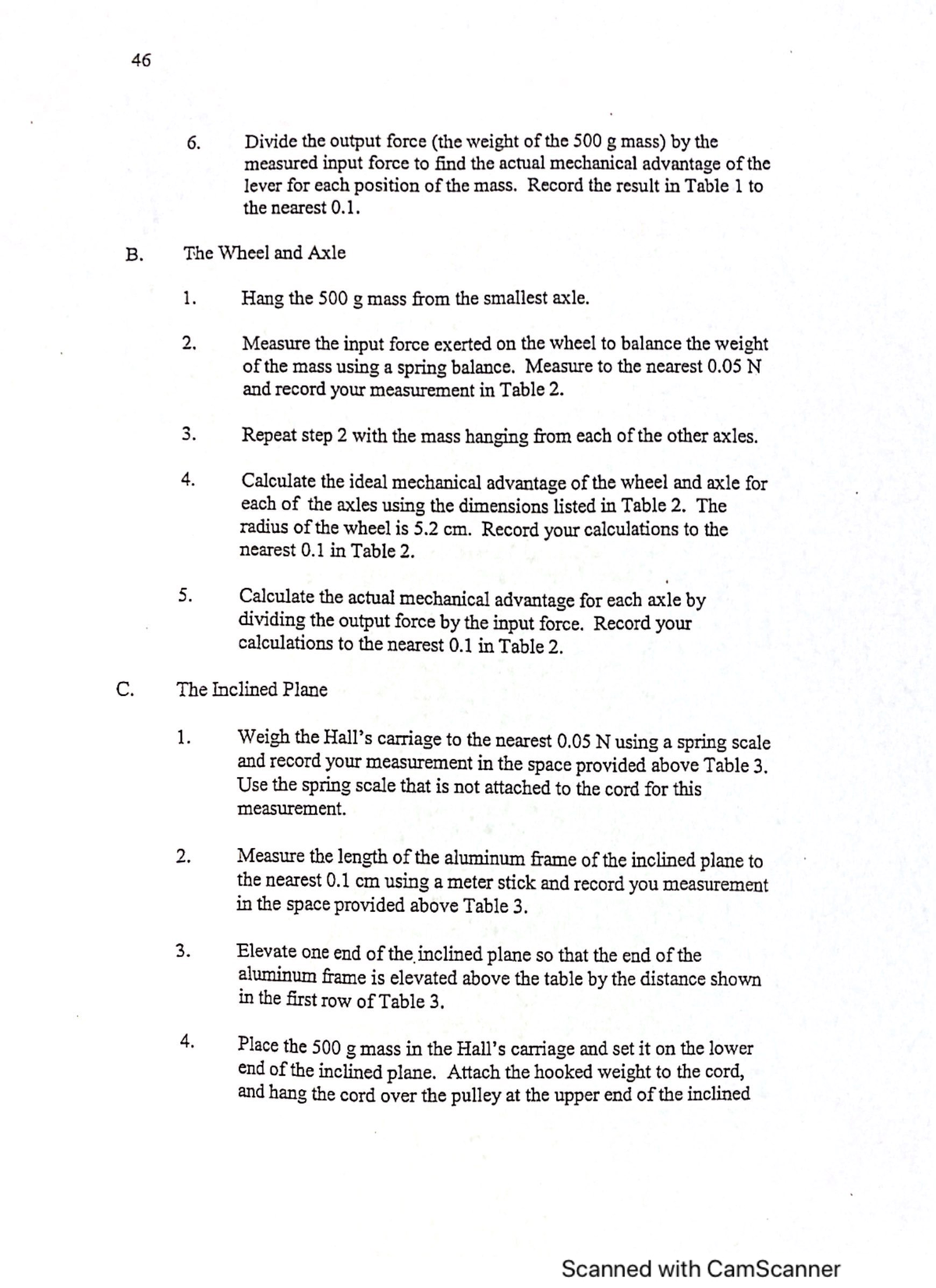 Simple machines 6 - lab report - PSCI 1100 - Studocu