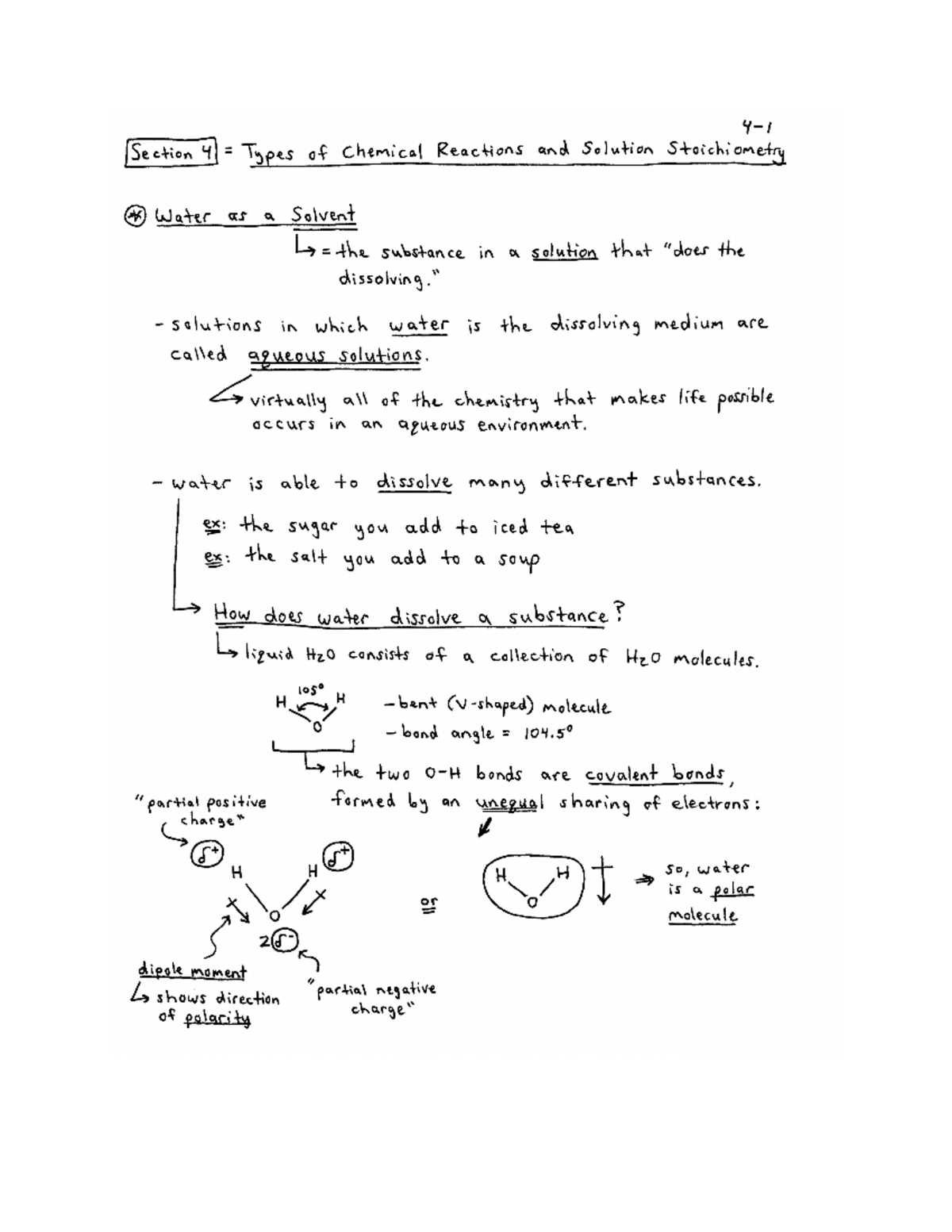 3 - Chapter 4 notes - CHEM 24112 - Studocu