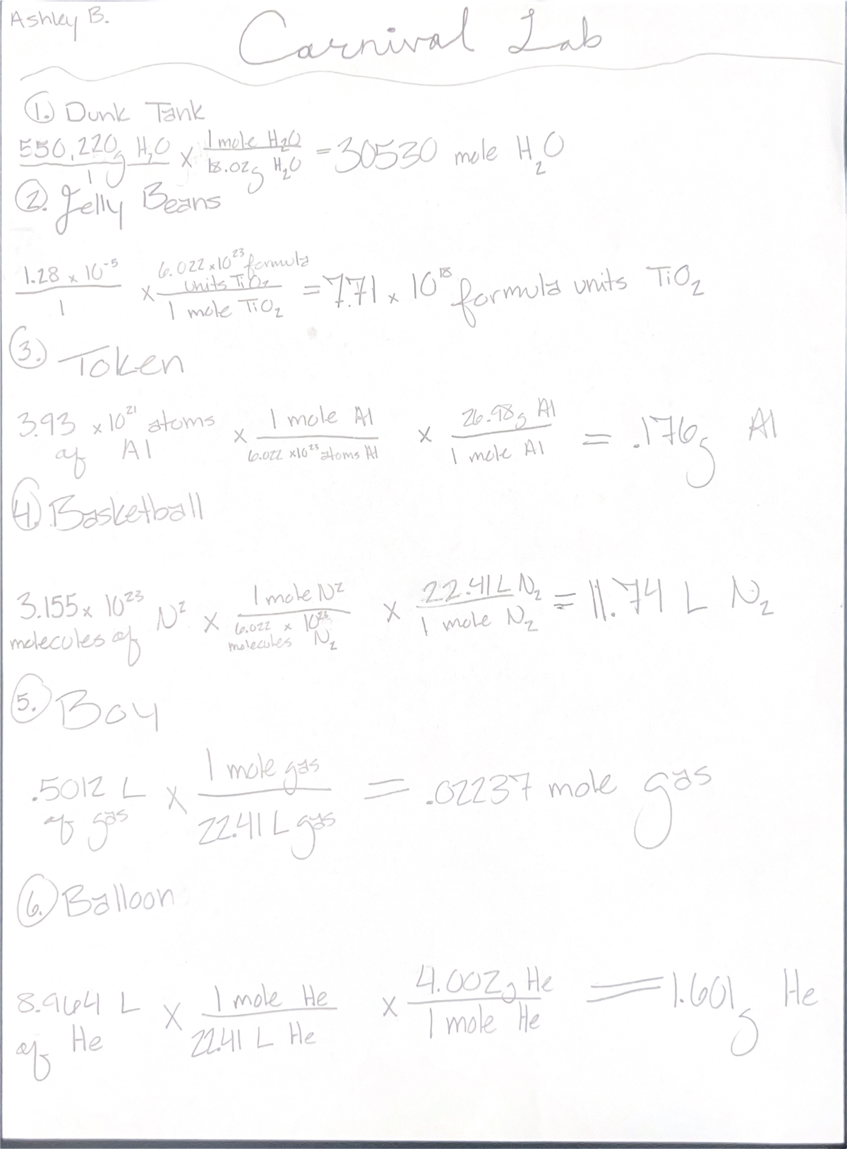 Carnival Lab - Studocu