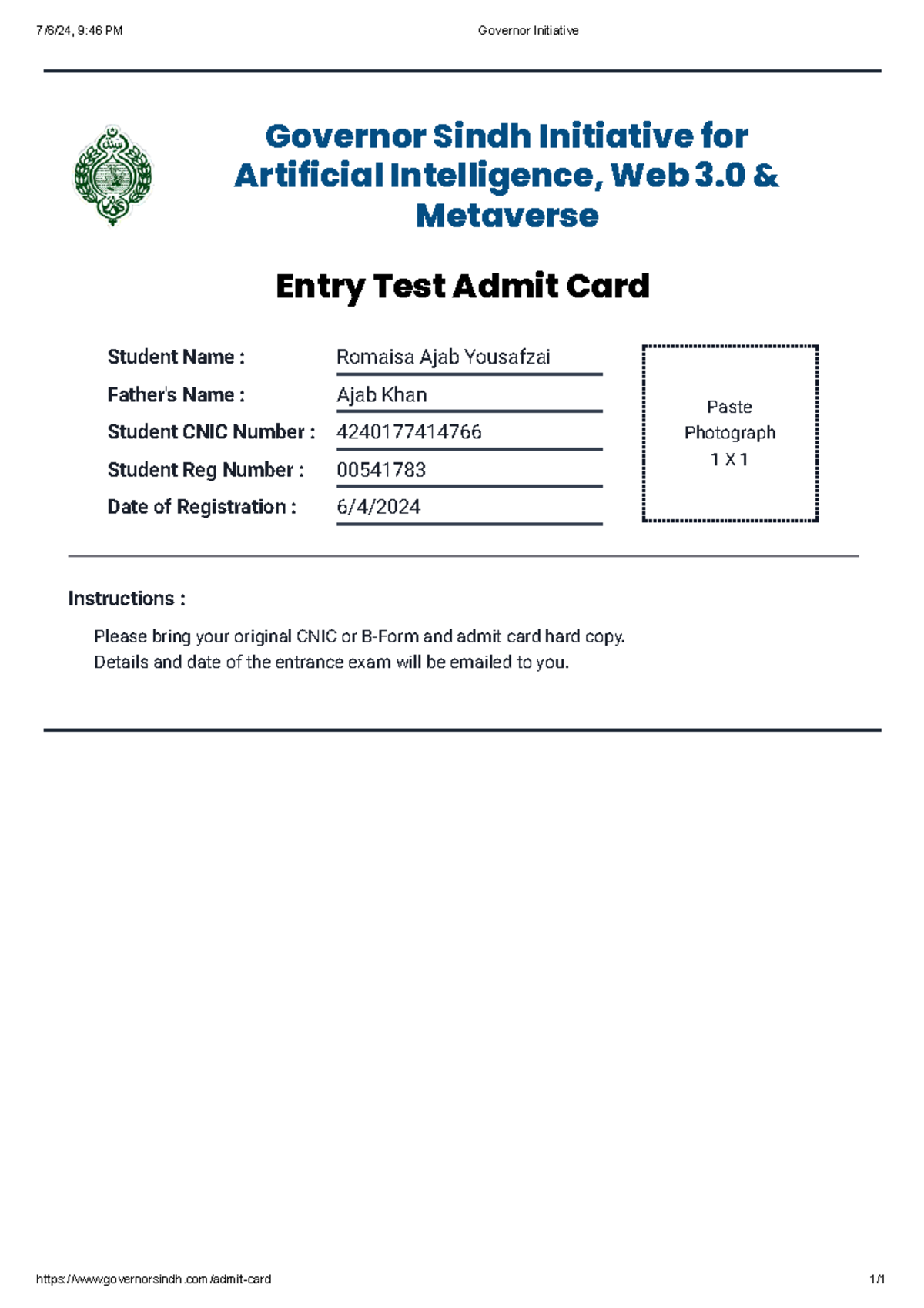 Governor Initiative - teacher education - Governor Sindh Initiative for ...