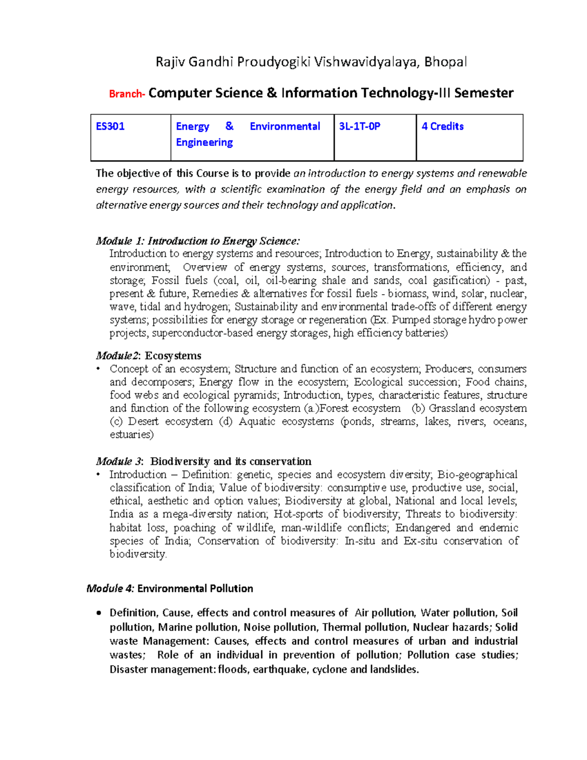Frm download file - Rajiv Gandhi Proudyogiki Vishwavidyalaya, Bhopal Branch- Computer Science ...