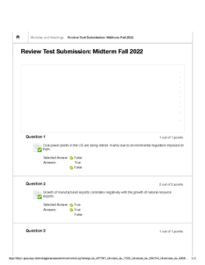 Quiz 3 - Quiz 3 Fall 2022 (Optional) - H Modules and Readings Review ...