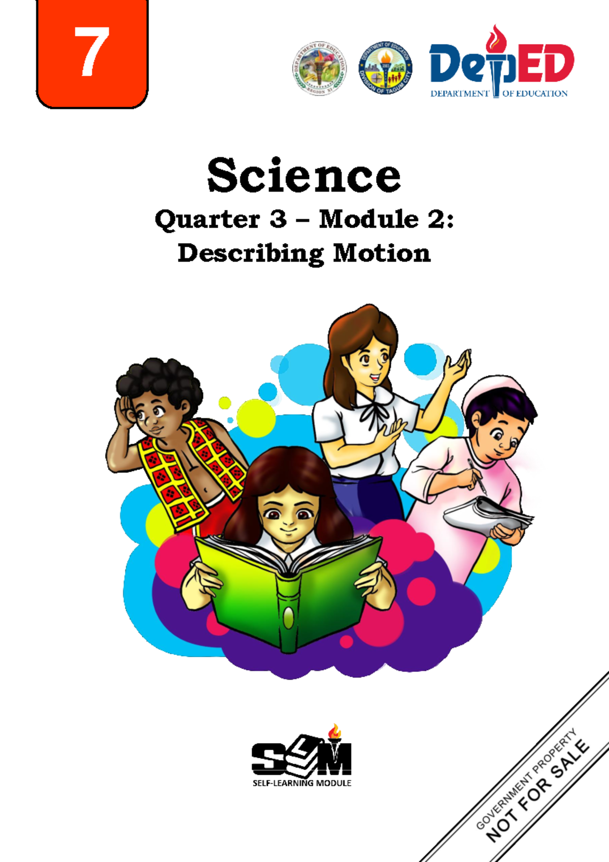 describing motion - Science Quarter 3 – Module 2 : Describing Motion 7 ...