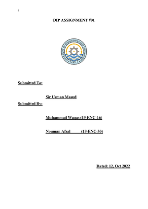 MATLAB simulation Experiment - Experiment # 3 Communication Signals: Operations Objective To ...