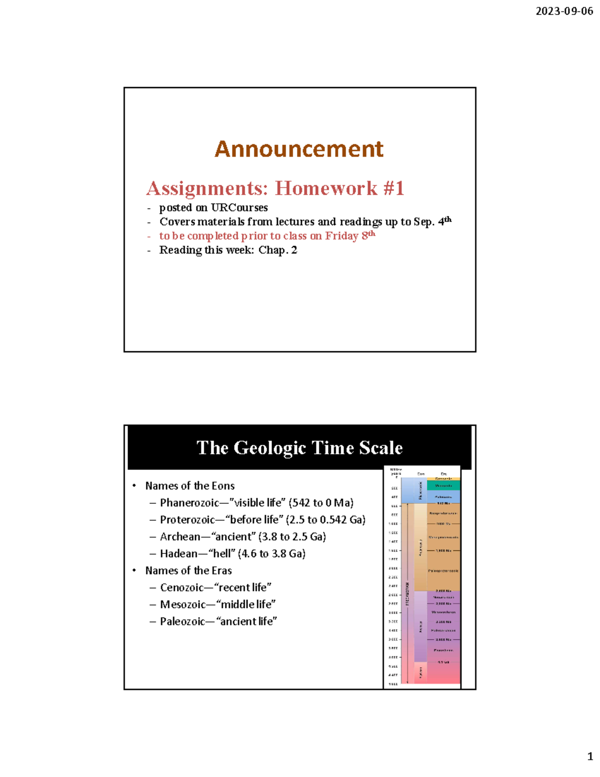 L3F23 102 - read and understand - Announcement Assignments: Homework ...