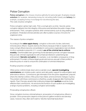 Chapter 10 Notes - Intro to Criminal Justice Probation Community ...