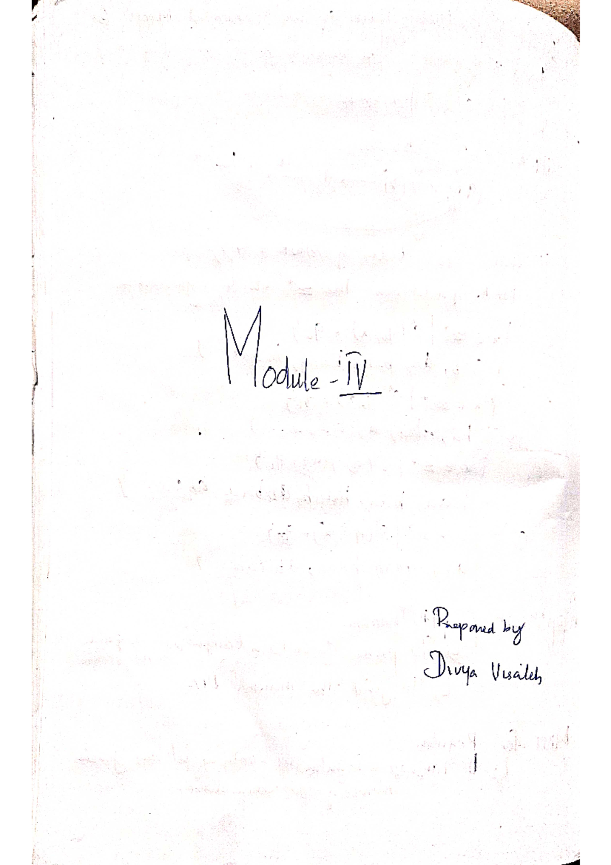 Flat Module 4 Formal Languages And Automata Theory Is Wide Subject To Learni Have Given One