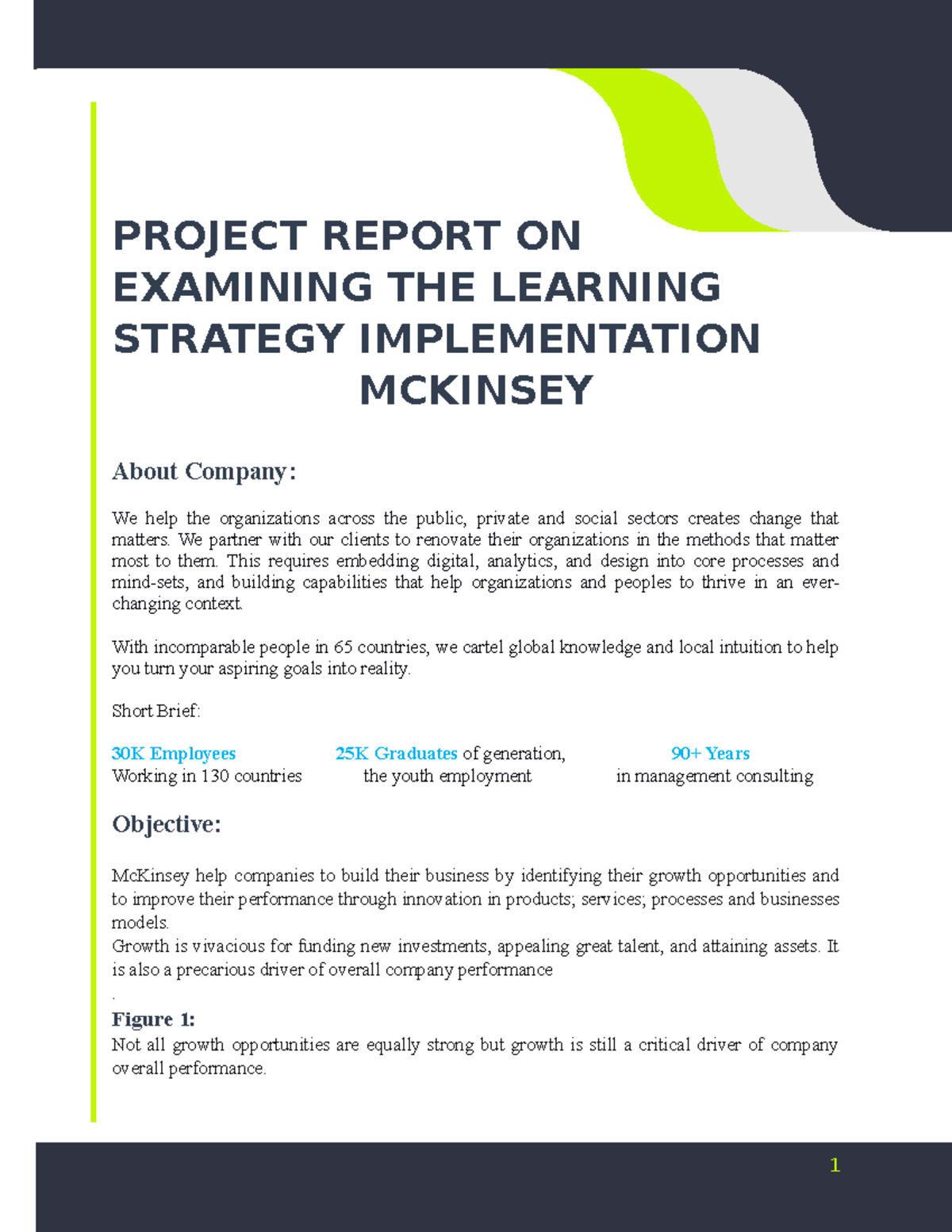 Group Case Study Submission - PROJECT REPORT ON EXAMINING THE LEARNING ...
