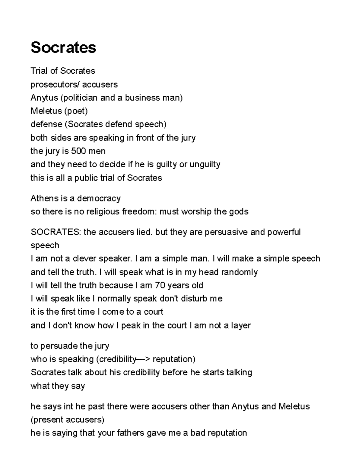 Socrates - book - Socrates Trial of Socrates prosecutors/ accusers ...
